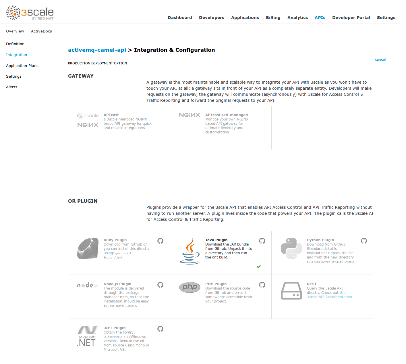 Authenticating a JMS consumer with 3Scale, Camel and ActiveMQ // API's you can trust